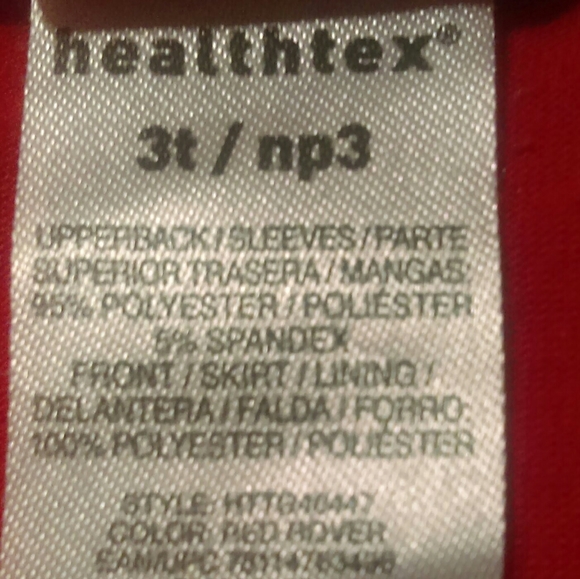 healthtex | Dresses | Healthtex Red Rose Dress | Poshmark